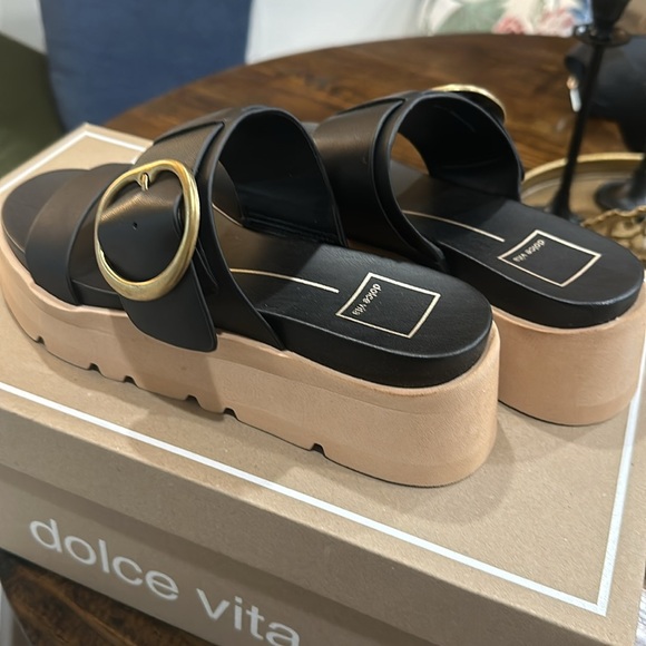 Dolce Vita | Shoes | Dolce Vita Dex Sandals In Black Leather | Poshmark
